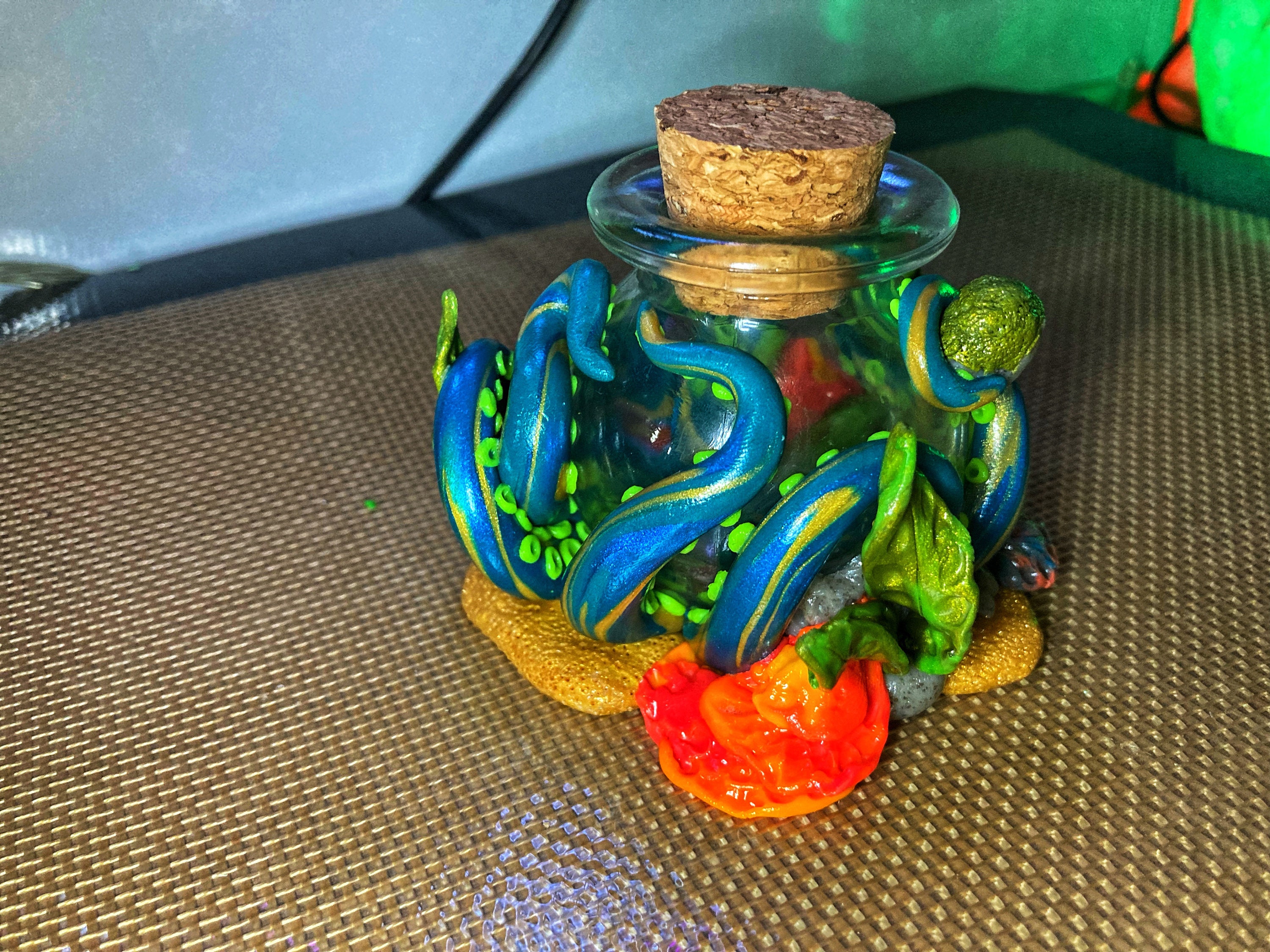 Brush Buddy - Gerald // Toothbrush Holder, Bathroom Decor, Octopus ...