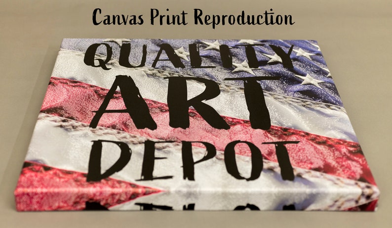 Arrival of the Normandy Train 1877 : Stretched Canvas, Rolled Paper and ...