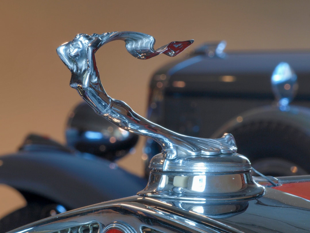 Cadillac Hood Ornament 1930 : Stretched Canvas, Rolled Paper and Framed ...