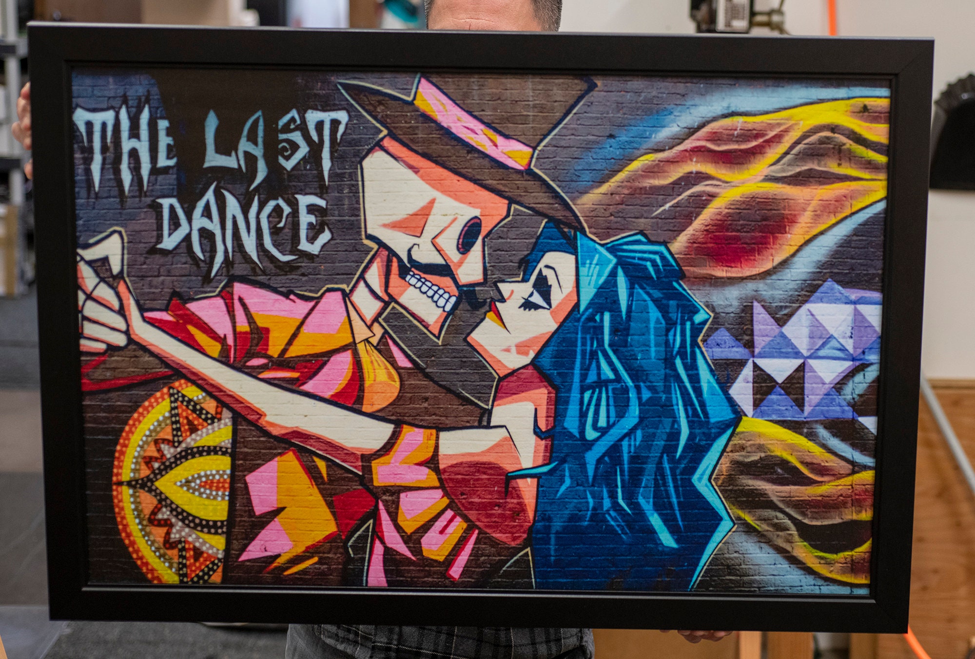 The Last Dance Street Art Mural : Stretched Canvas, Rolled Paper and ...