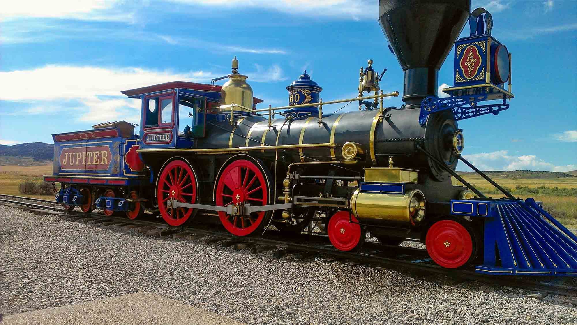 Vintage Steam Train #2 : Stretched Canvas, Rolled Paper and Framed ...