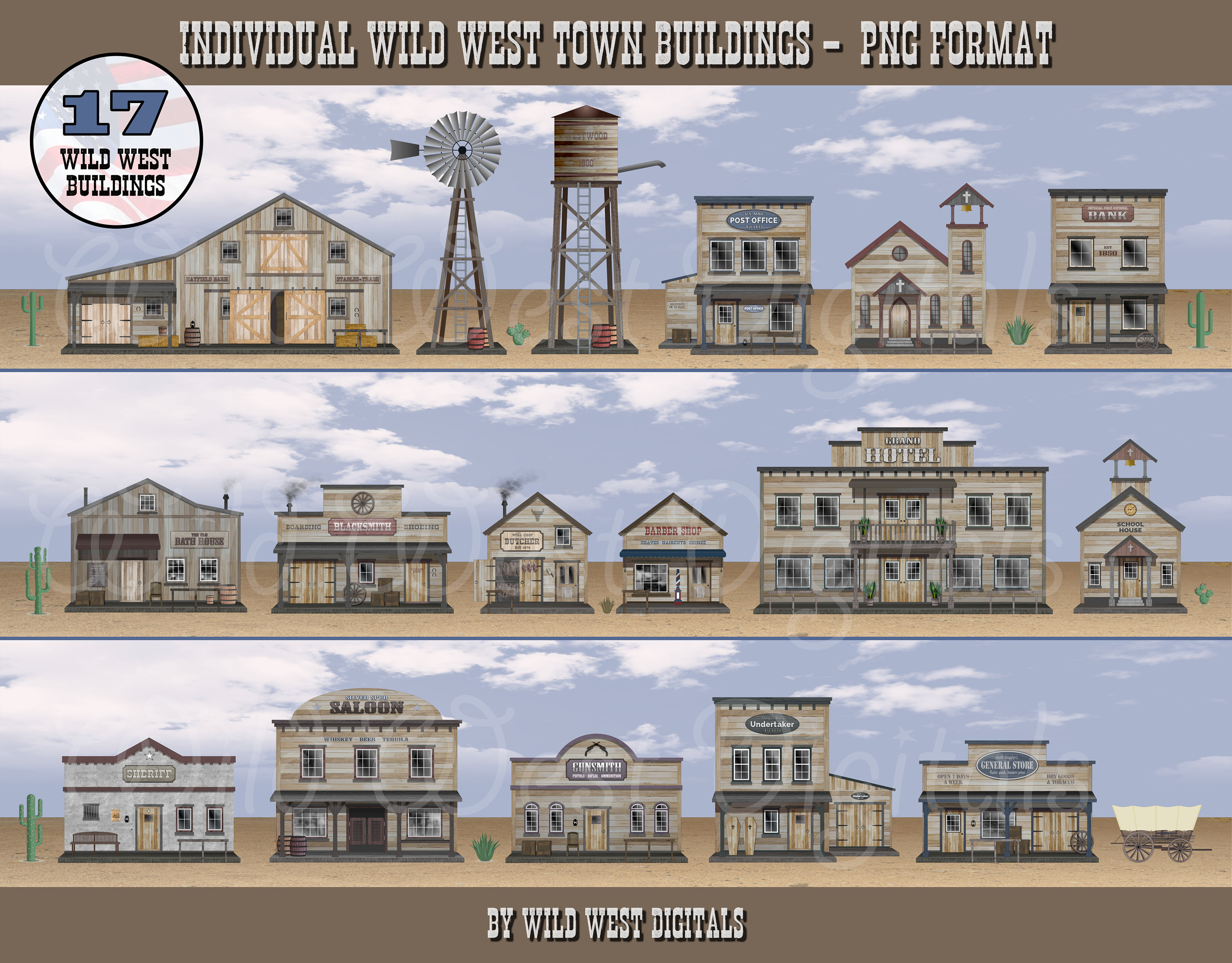 Wild West Clipart Wild West Buildings Wild West Images Wild West Saloon ...