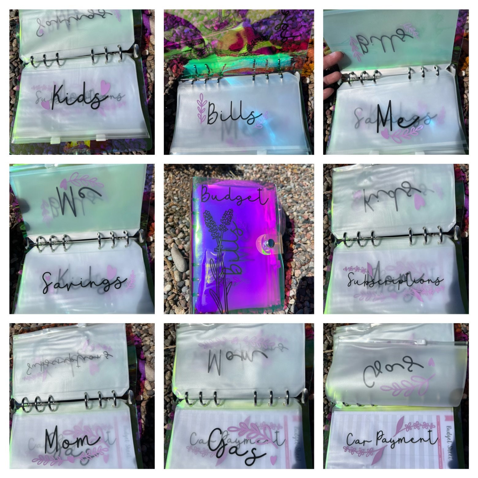 Personalized Budget Binder/ Organigastos Personalizada, Personal ...