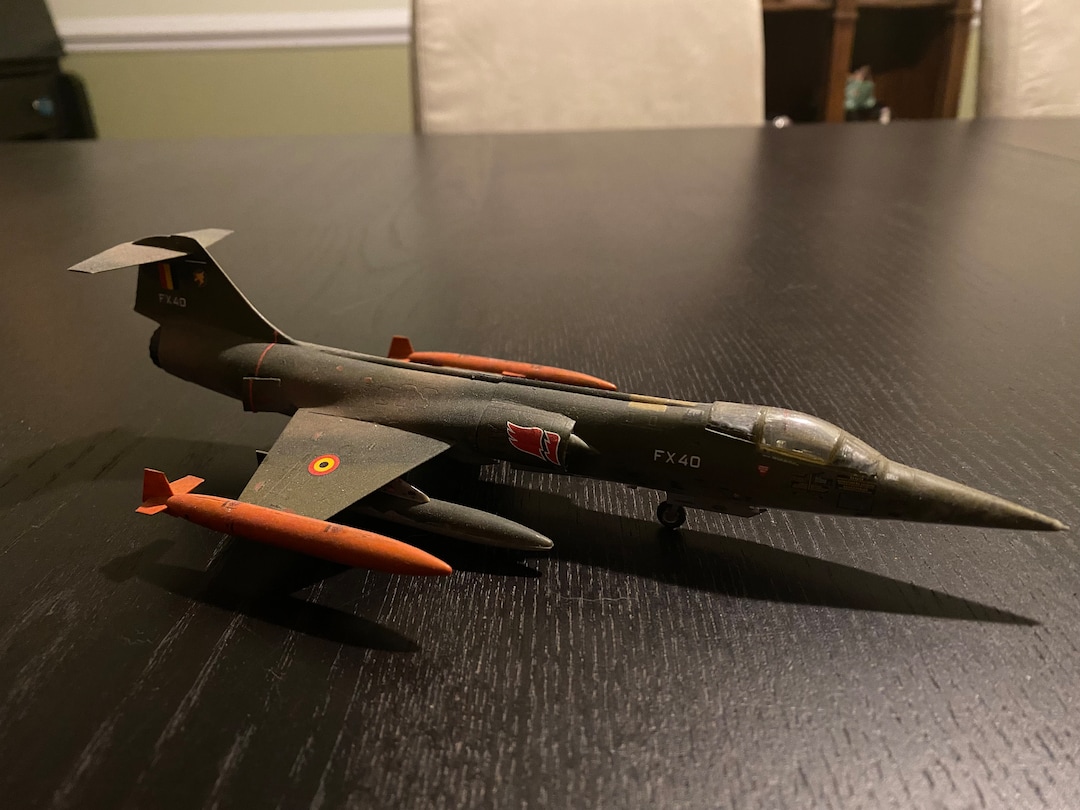 F-100 Starfight 1:72 Scale Model Completed - Etsy