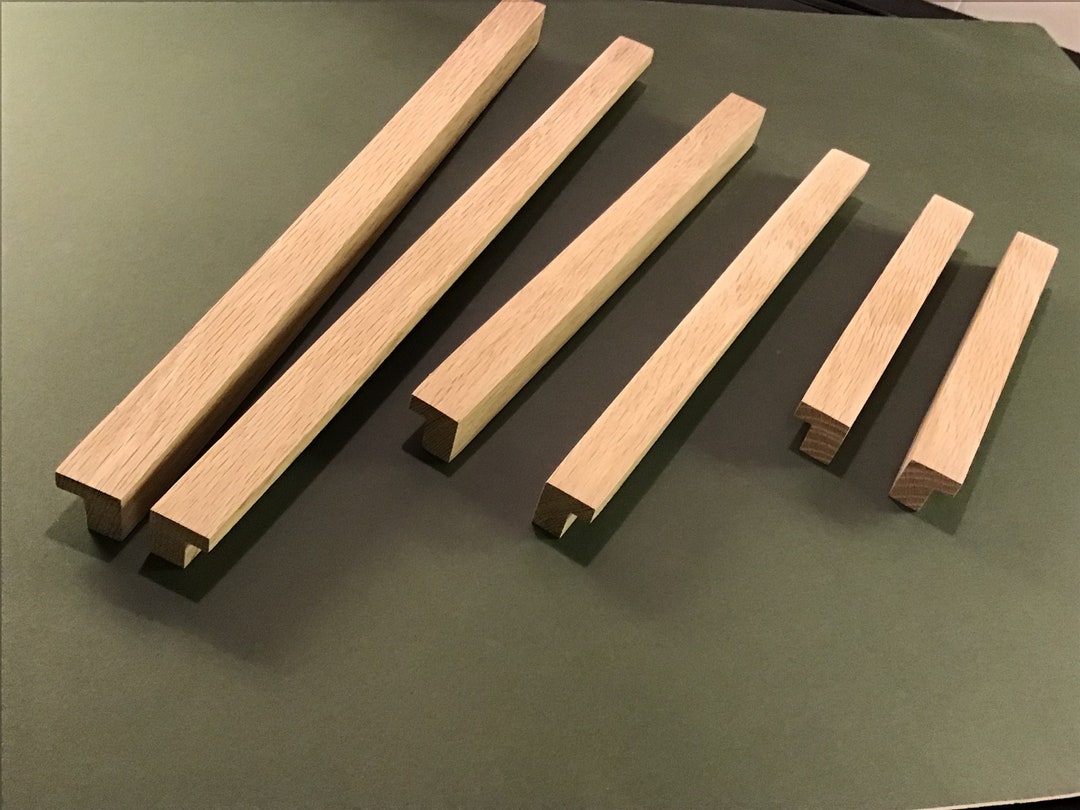 Oak Handle Cabinet Handle, Bar Handle, Furniture Handle, Kitchen Handle ...