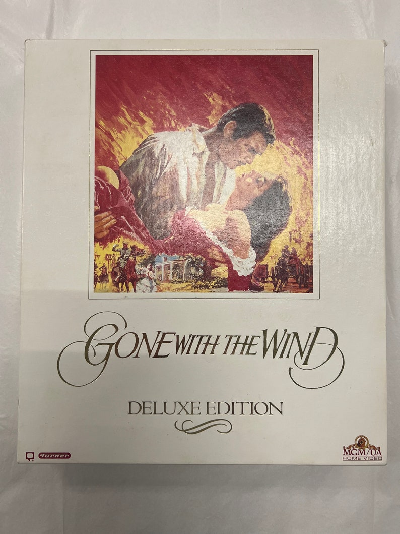Gone With the Wind (VHS, 1990, 2-tape Set) Deluxe Edition - Etsy