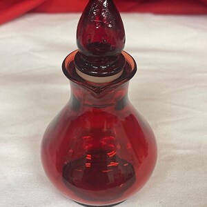 Vintage 1970’s Avon Ruby Red Perfume Decanter - Etsy