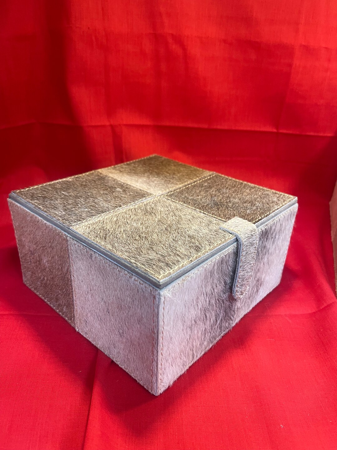 Small Cowhide Box - Etsy
