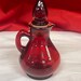 Vintage 1970’s Avon Ruby Red Perfume Decanter - Etsy