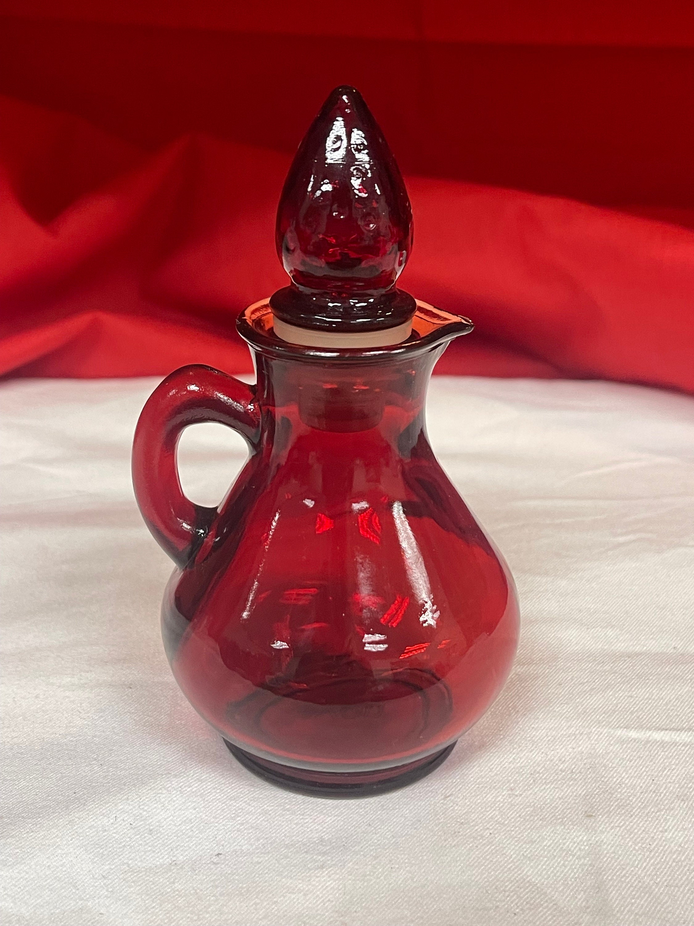 Vintage 1970’s Avon Ruby Red Perfume Decanter - Etsy