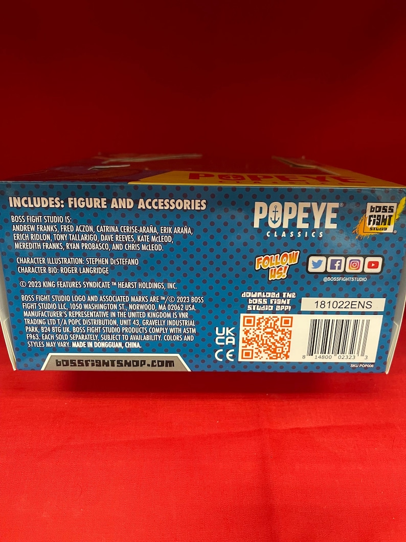 Popeye Classics Figures and Accessories - Etsy