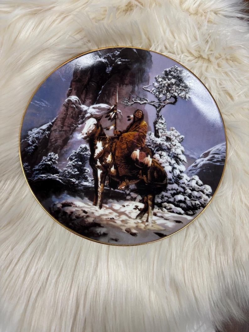 Mystic Warrior Collector’s Plate - Etsy