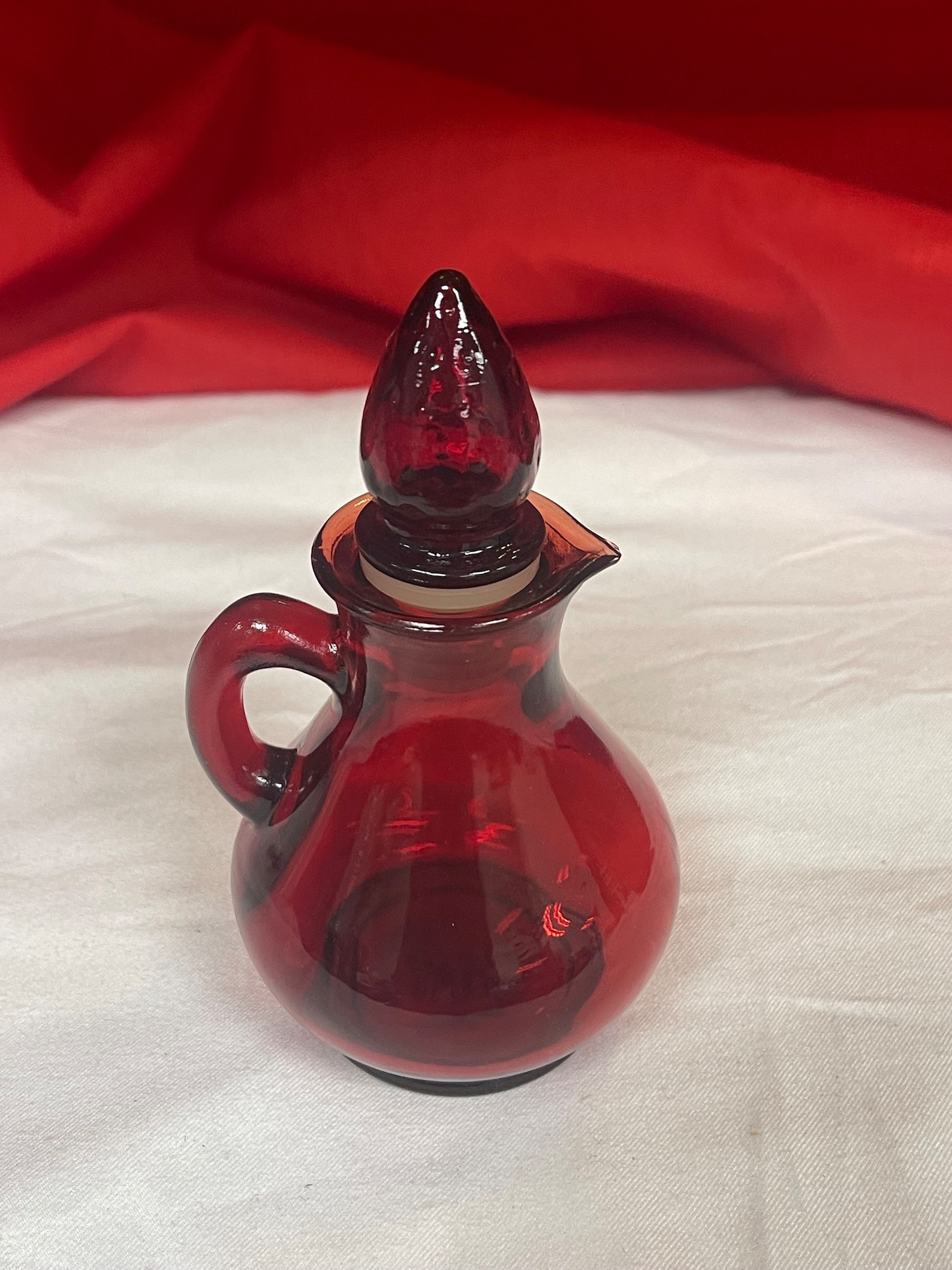 Vintage 1970’s Avon Ruby Red Perfume Decanter - Etsy