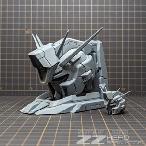 1/35 ZZ Gundam Head 3d-printed Resin Model - Etsy