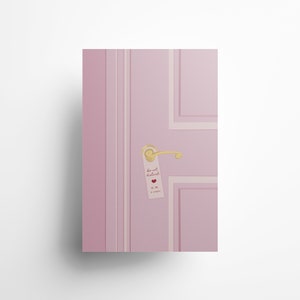 Do Not Disturb Poster, Do Not Disturb Print, Do Not Disturb Art Print ...