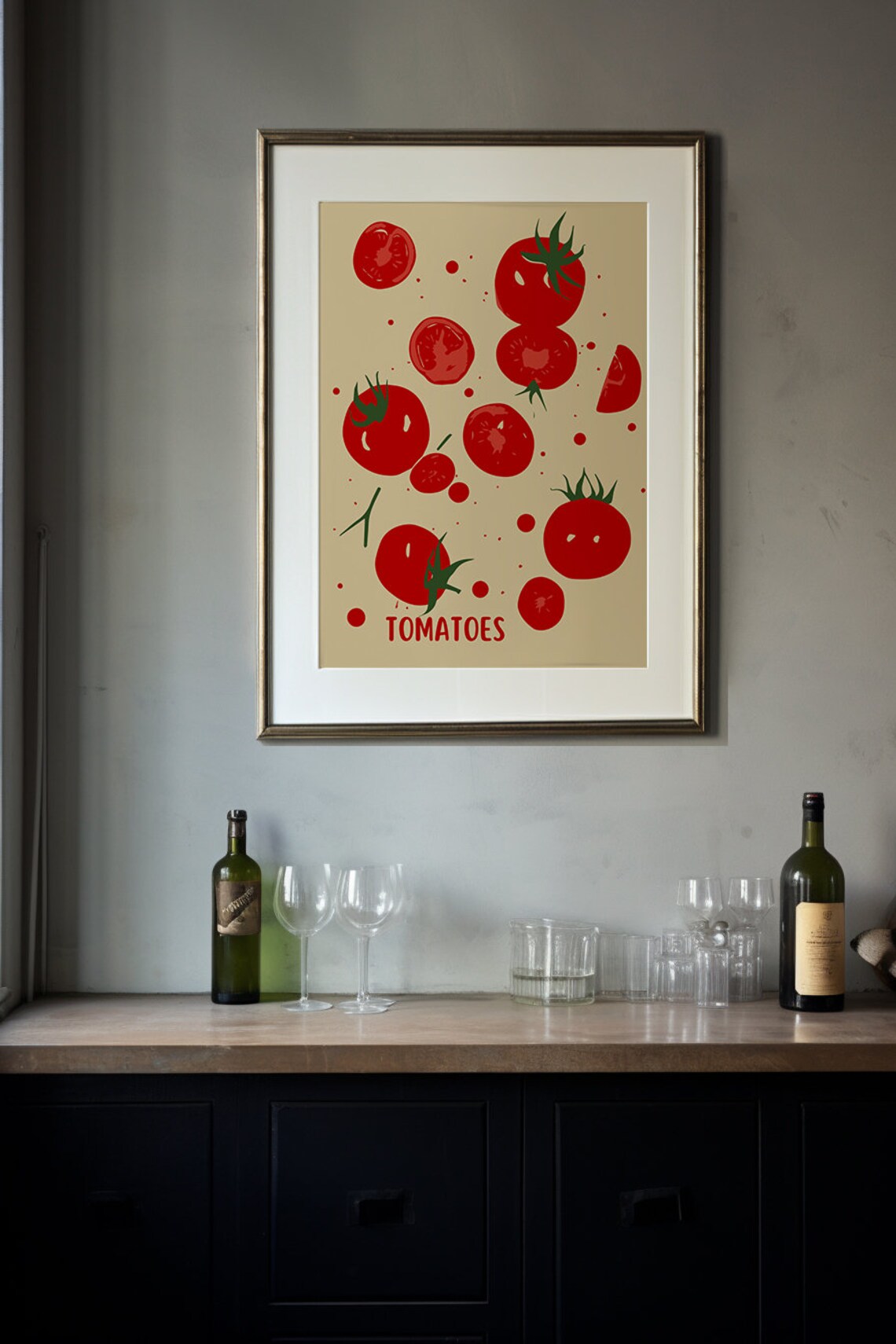 Tomatoes Art Print | Vegetables Retro Posters | Food Retro Printable ...