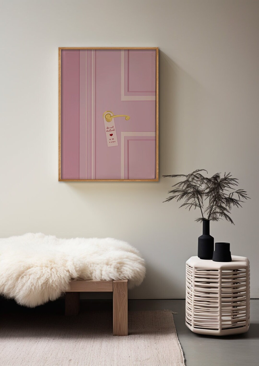 Do Not Disturb Poster, Do Not Disturb Print, Do Not Disturb Art Print ...
