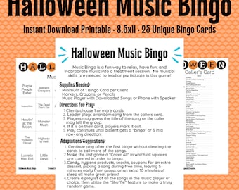 Music Bingo! - Etsy