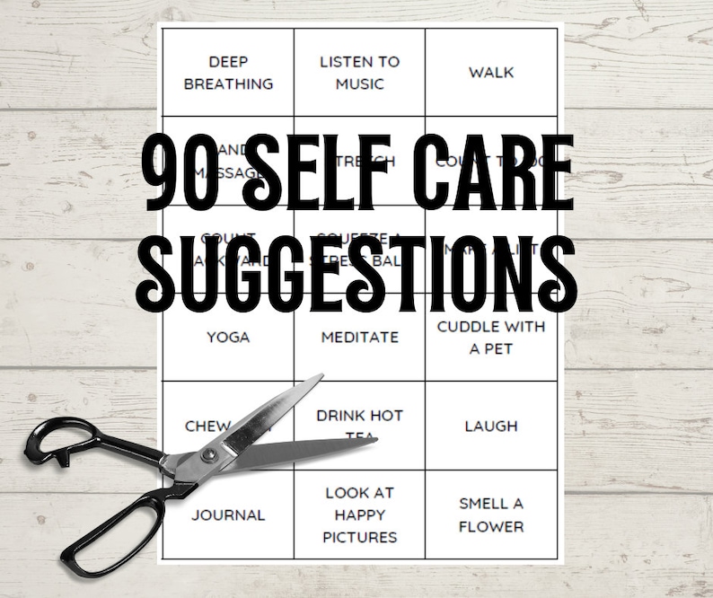 Self Care Pictionary or Charades Therapy Activity - Etsy