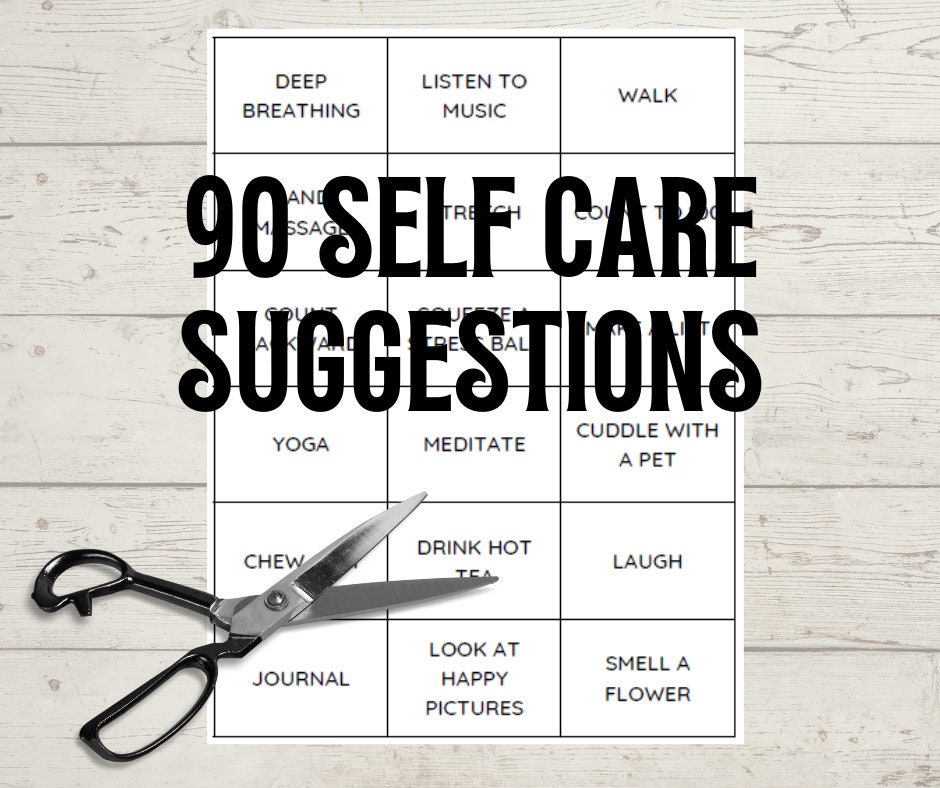 Self Care Pictionary or Charades Therapy Activity - Etsy