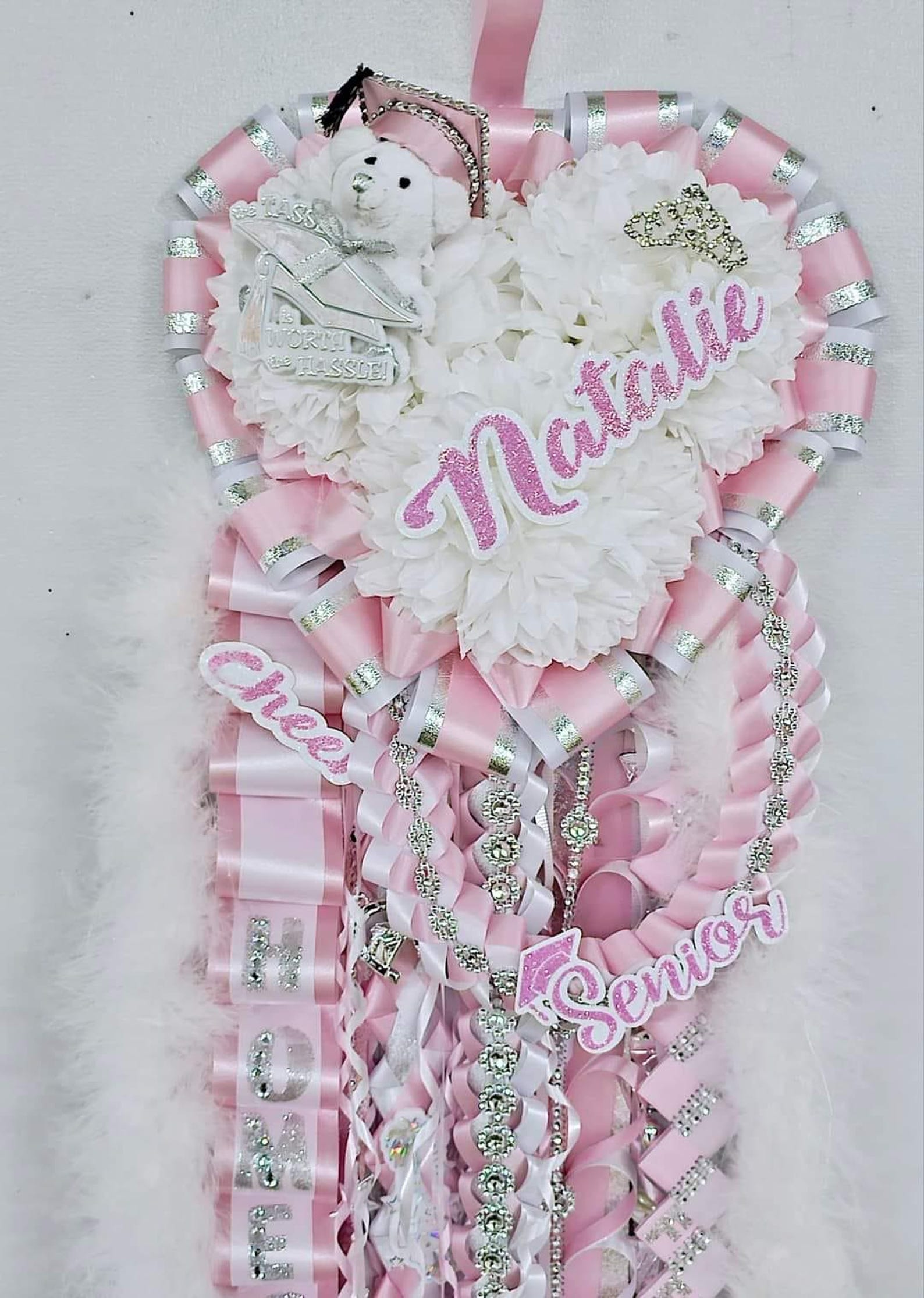 Heart Shaped Deluxe Homecoming Mum Homecoming Season Homecoming Spirit ...