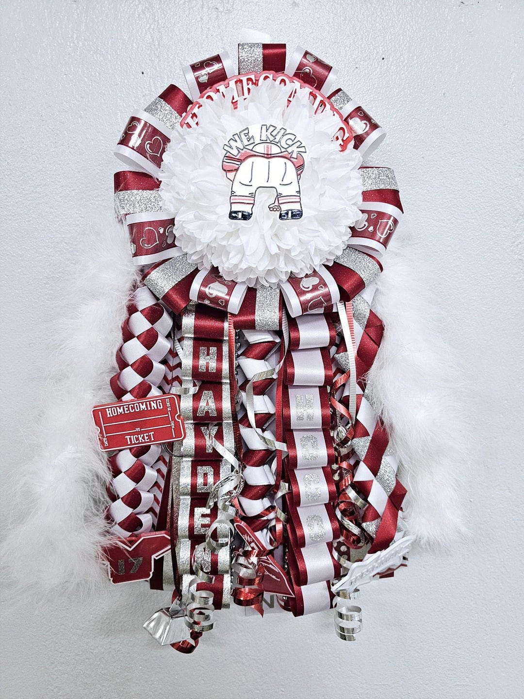 Large Deluxe Homecoming Garter Homecoming Season Homecoming Spirit ...