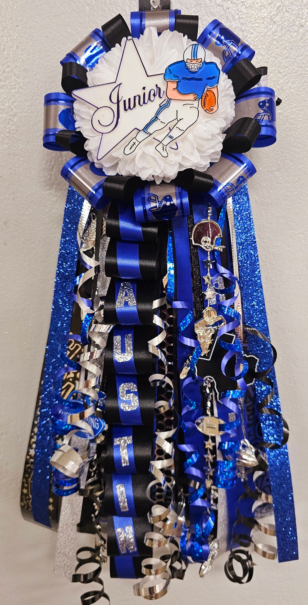 Basic Medium Homecoming Garter - Homecoming Garter - Football Spirit - Etsy