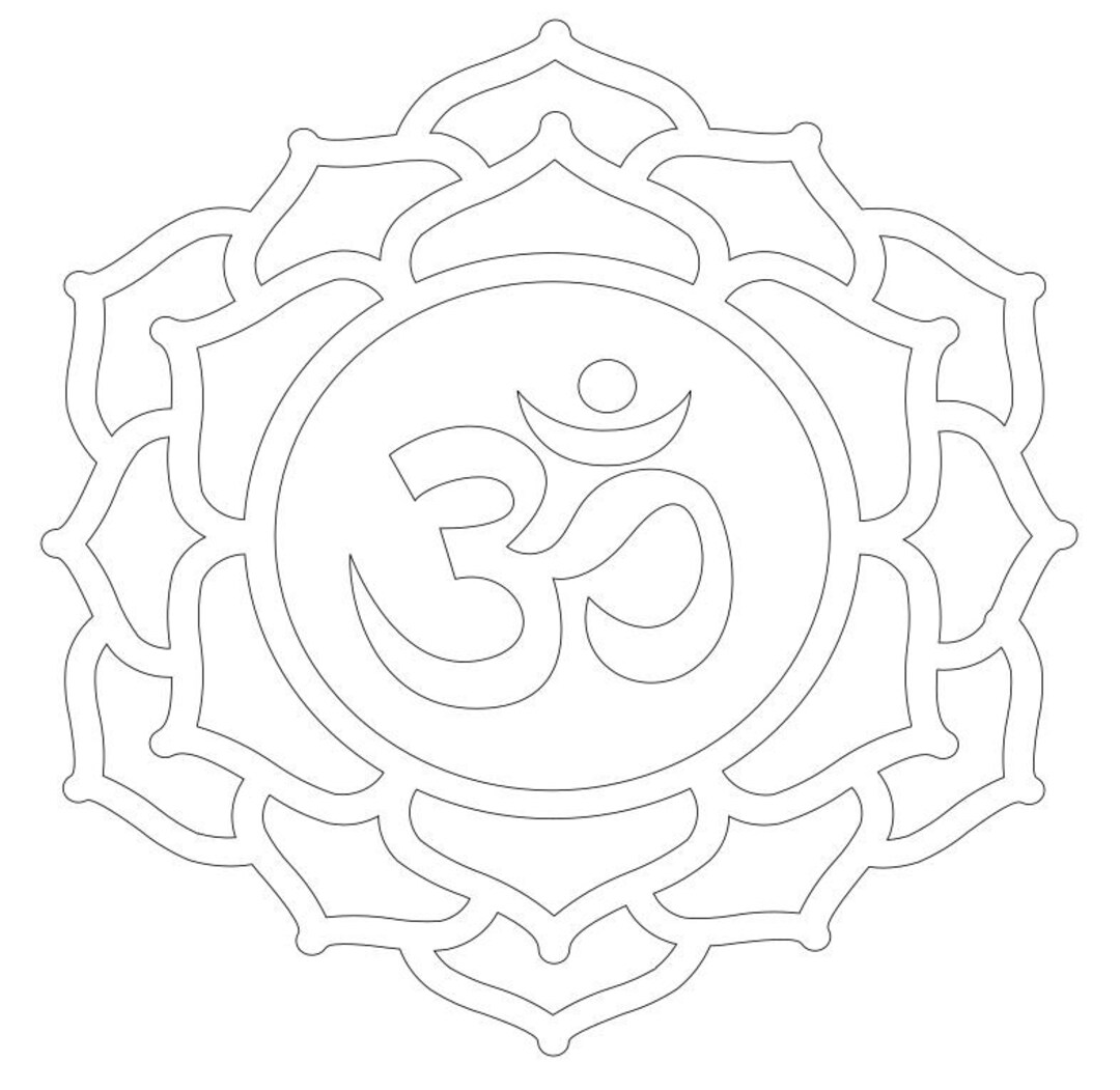 7 Chakra System Symbols for Digital Download. Perfect for Chakra ...