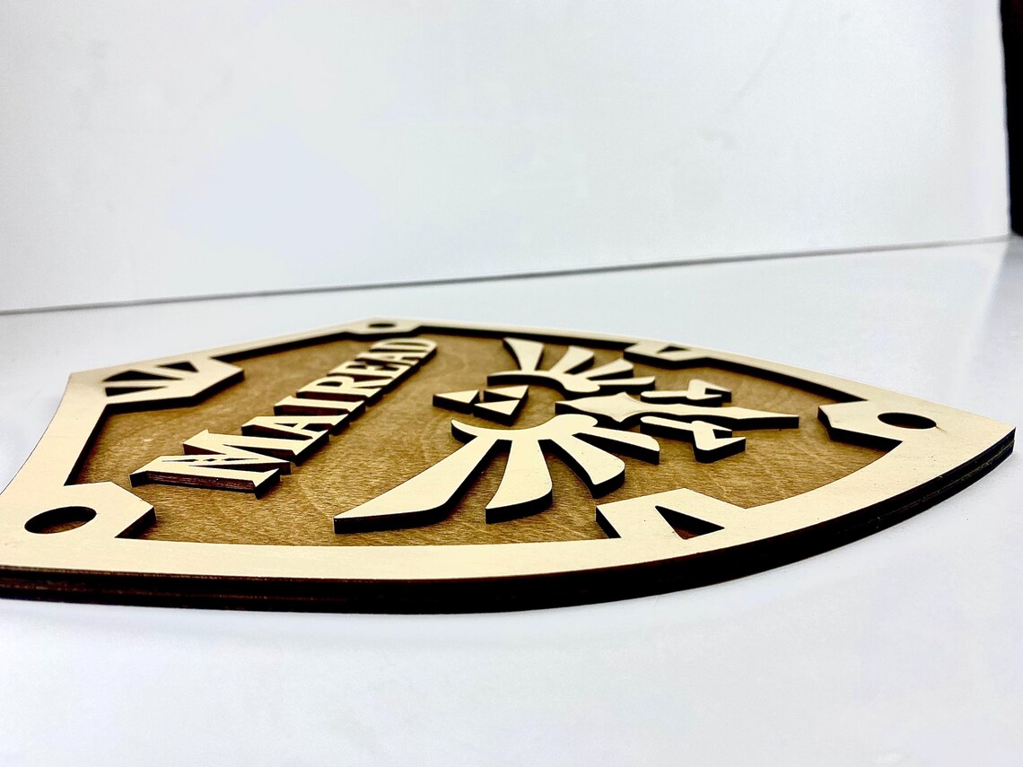 Zelda Sheilds, Hyrule Sheild, Wooden Zelda Shield, Personalised, Hyrule ...