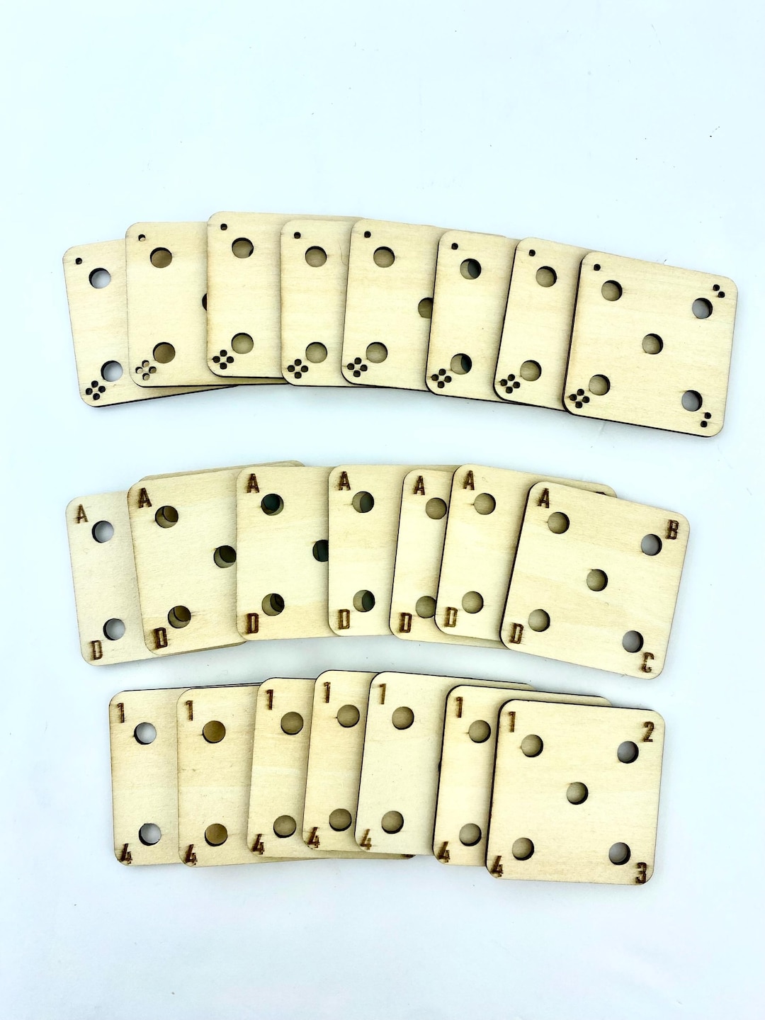 Weaving Tablet Cards, 5 Hole, Loom Tablets, Weaving Tablets 40mm X 40mm ...