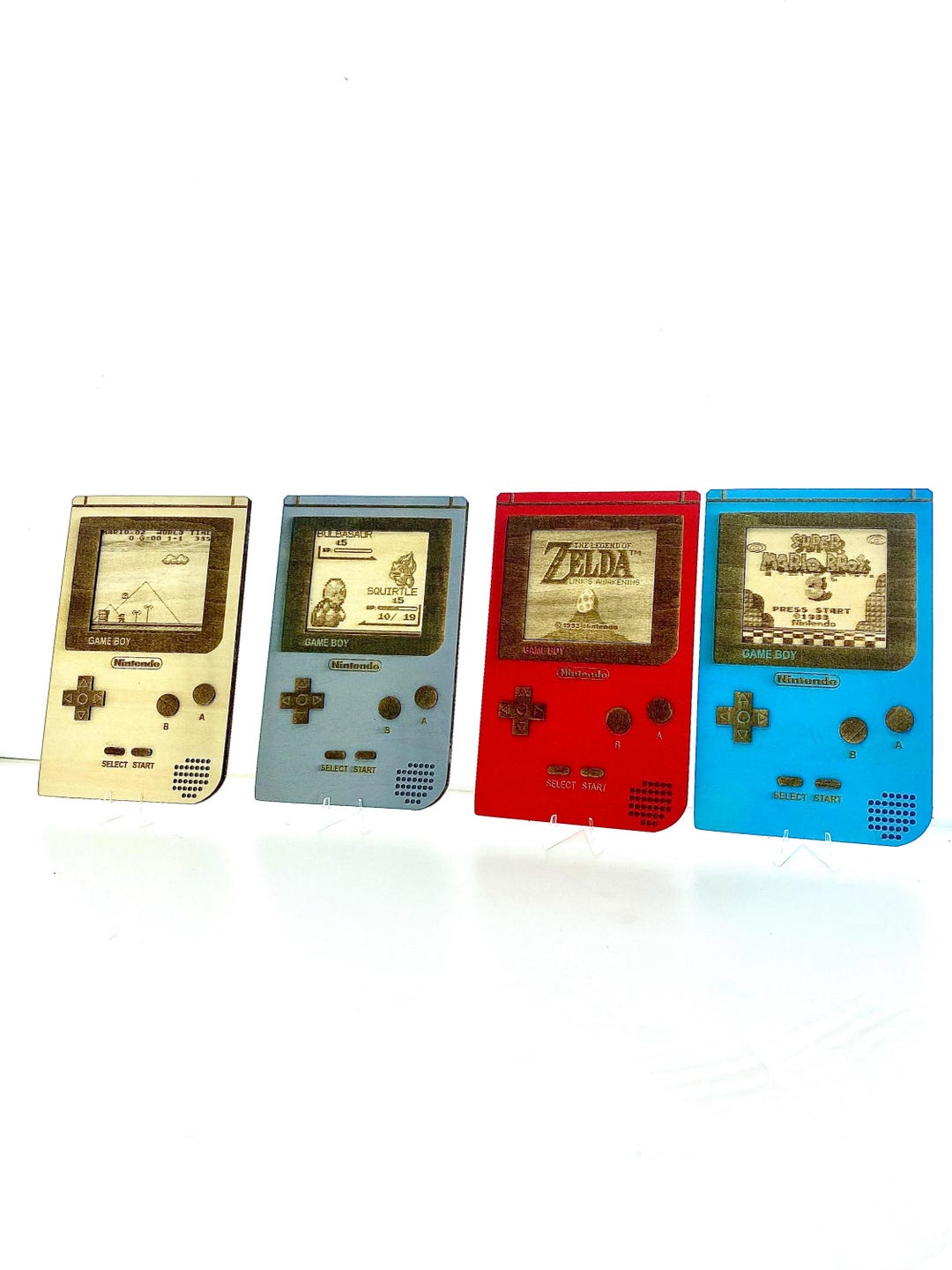Gameboy Replica, Wooden Gameboy Keepsake, Retro Handheld Gaming Gift ...
