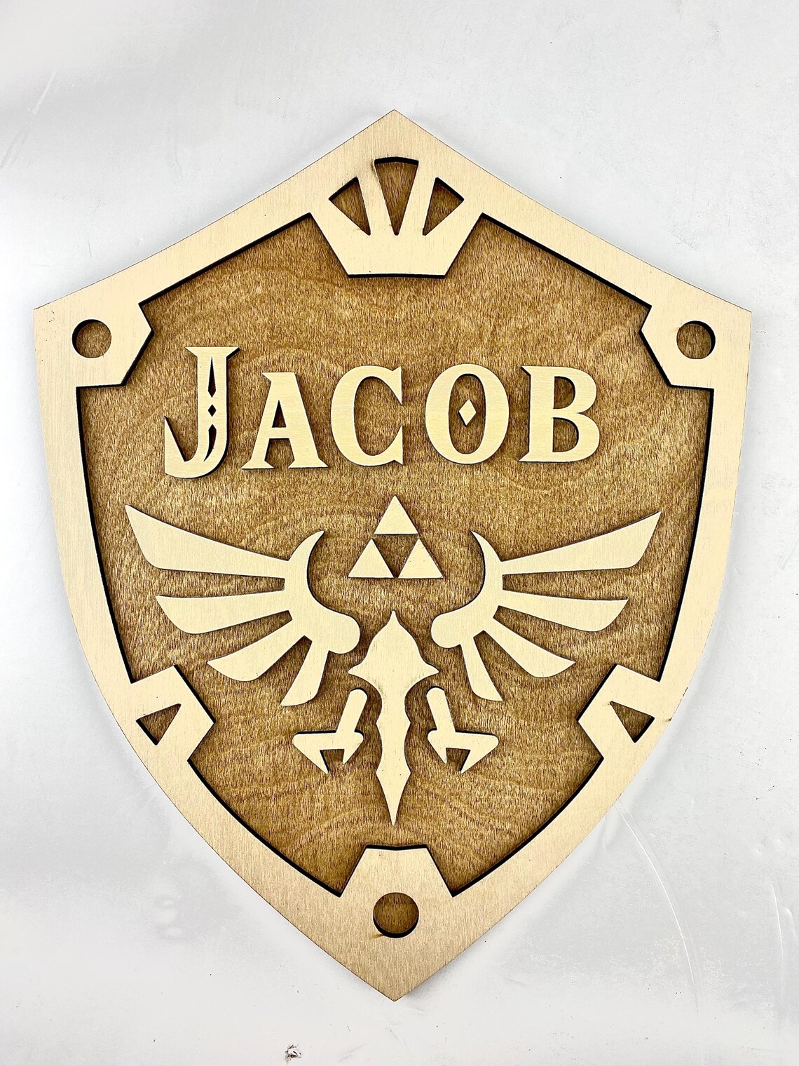 Zelda Sheilds, Hyrule Sheild, Wooden Zelda Shield, Personalised, Hyrule ...