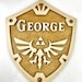 Zelda Sheilds, Hyrule Sheild, Wooden Zelda Shield, Personalised, Hyrule ...