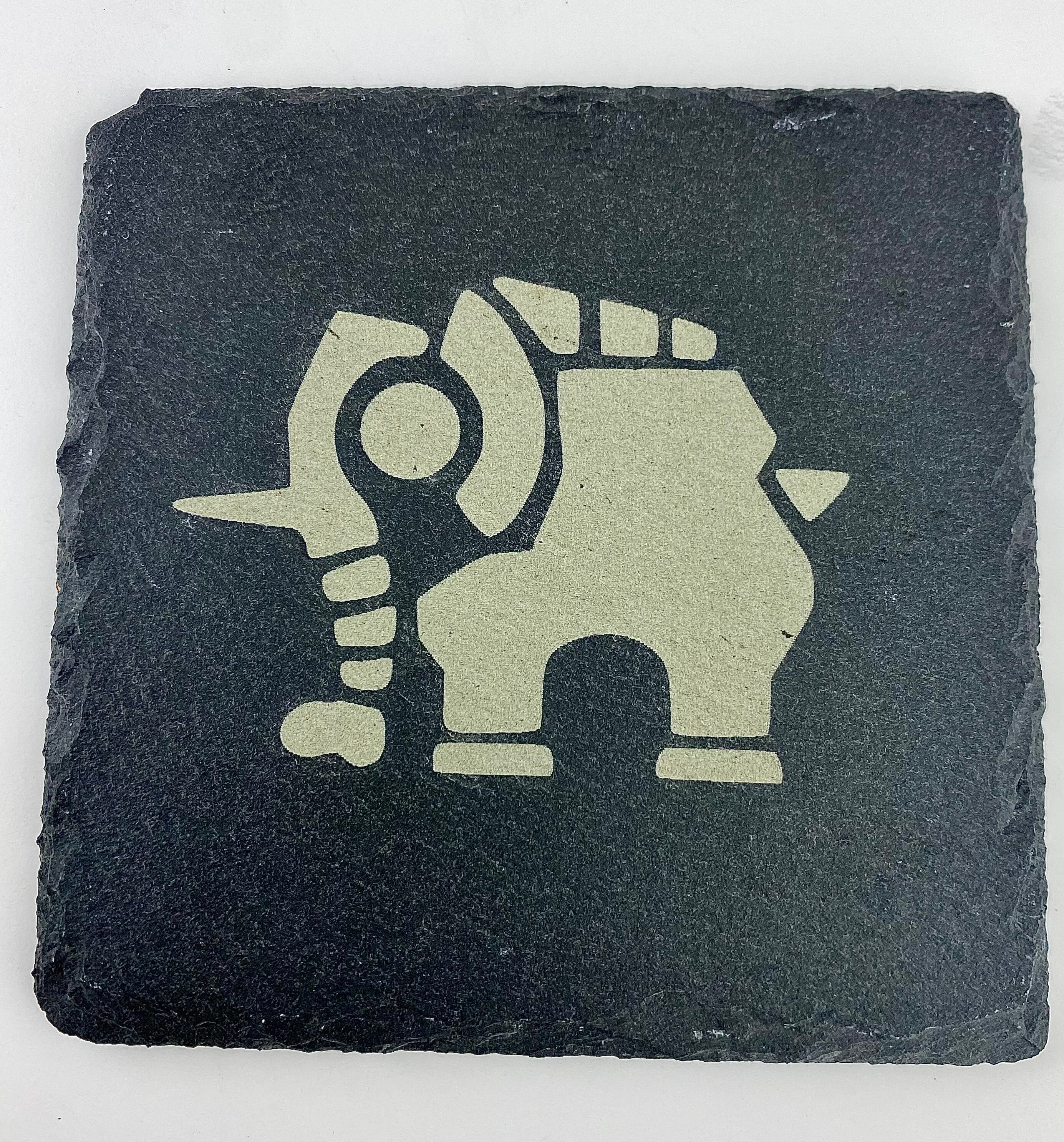 Zelda, Divine Beasts Slate Coasters. Botw . Breath of the Wild. Vah ...