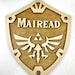 Zelda Sheilds, Hyrule Sheild, Wooden Zelda Shield, Personalised, Hyrule ...