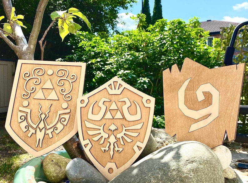 Zelda Sheilds, Deku Sheild, Hyrule, Hero Shield. Wooden Zelda Shields ...