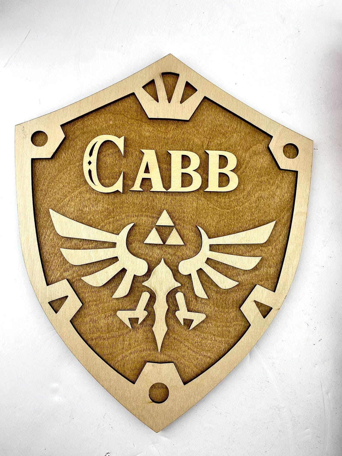 Zelda Sheilds, Hyrule Sheild, Wooden Zelda Shield, Personalised, Hyrule ...