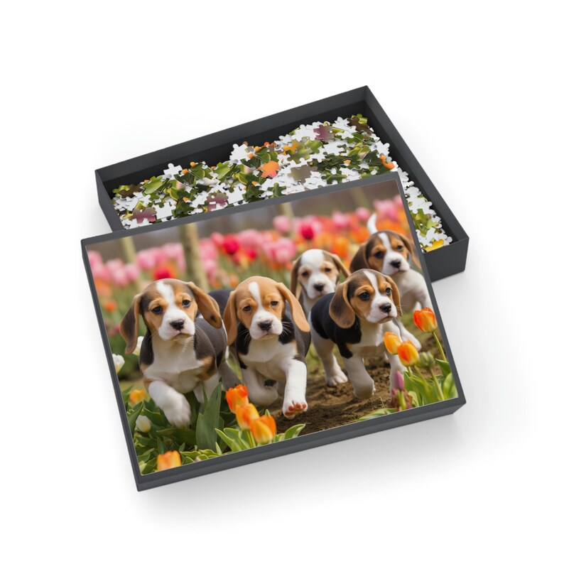 Beagle Pups Adventure 500-1000 Pc Puzzle fundracialjustice - Etsy