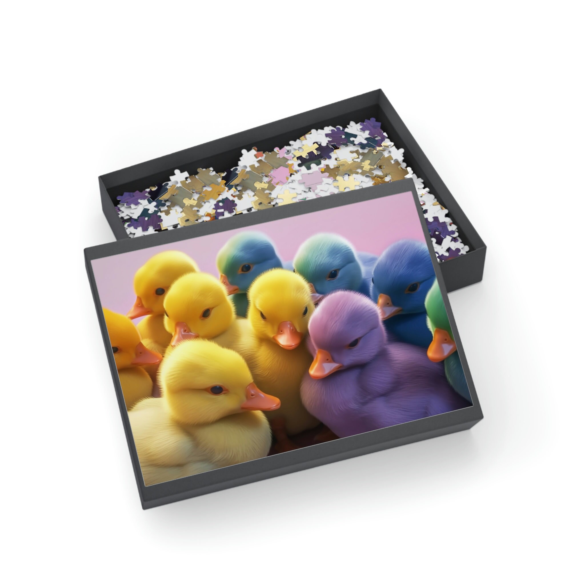 Pastel Duck Buddies | 500-1000 Pc Puzzle | #fundracialjustice - Etsy