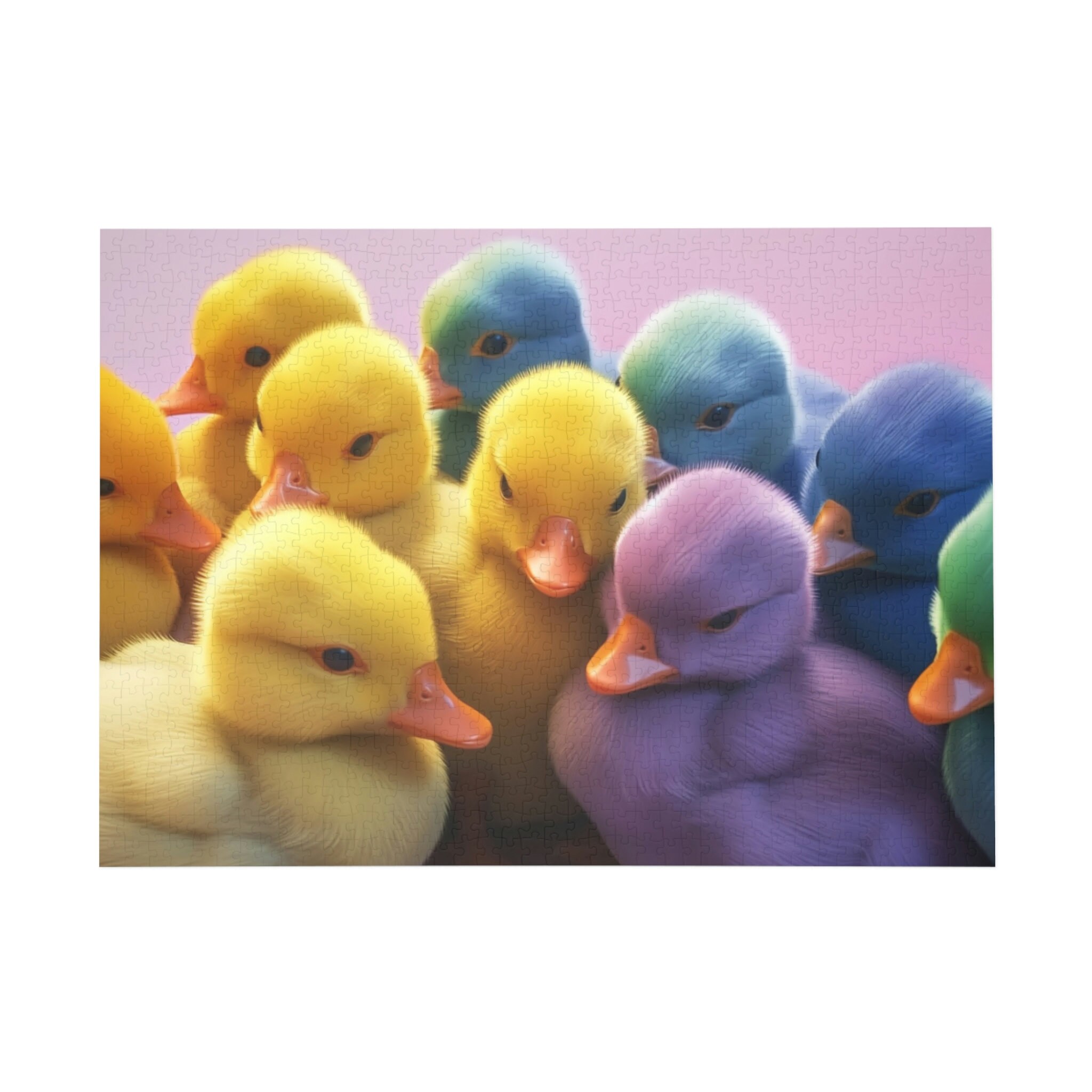 Pastel Duck Buddies | 500-1000 Pc Puzzle | #fundracialjustice - Etsy