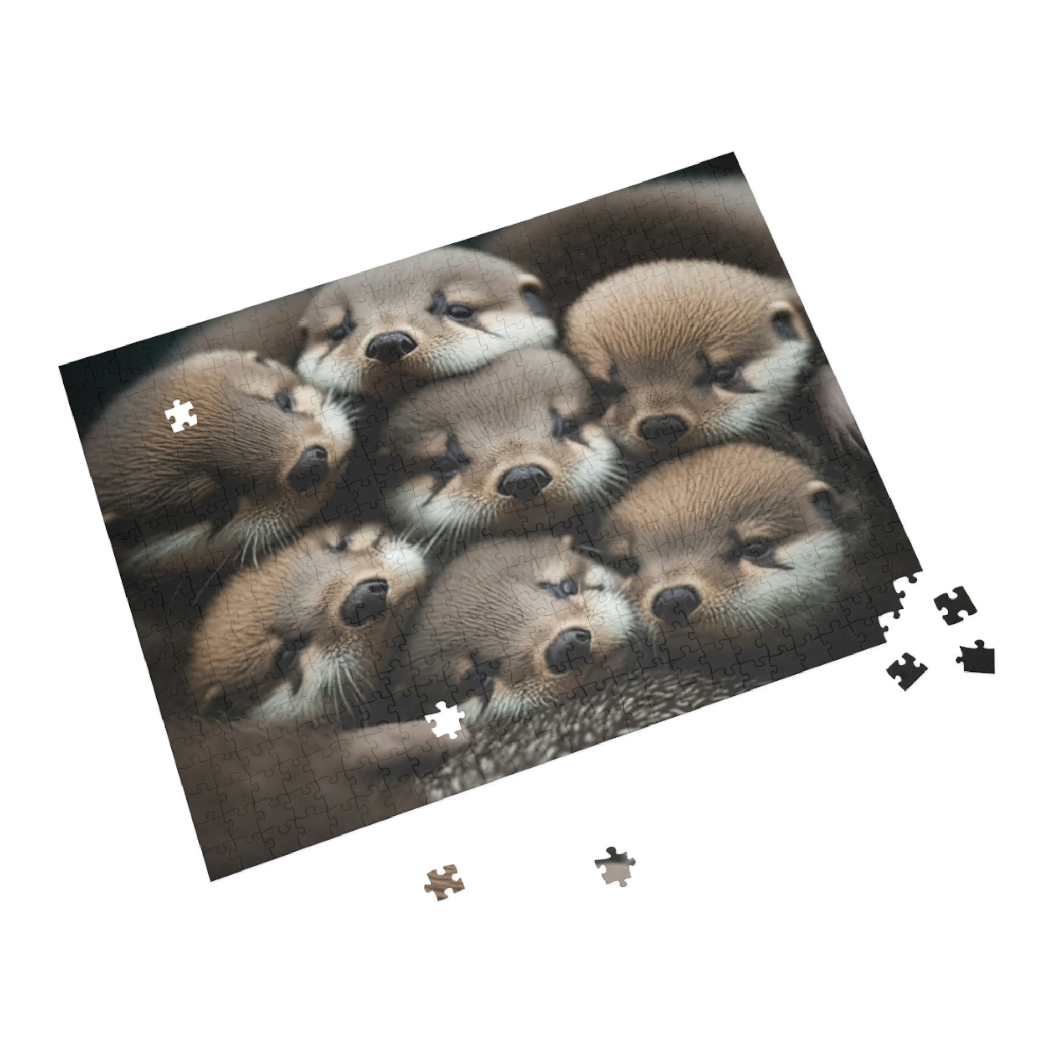Otter Puddle 500-1000 Pc Puzzle fundracialjustice - Etsy