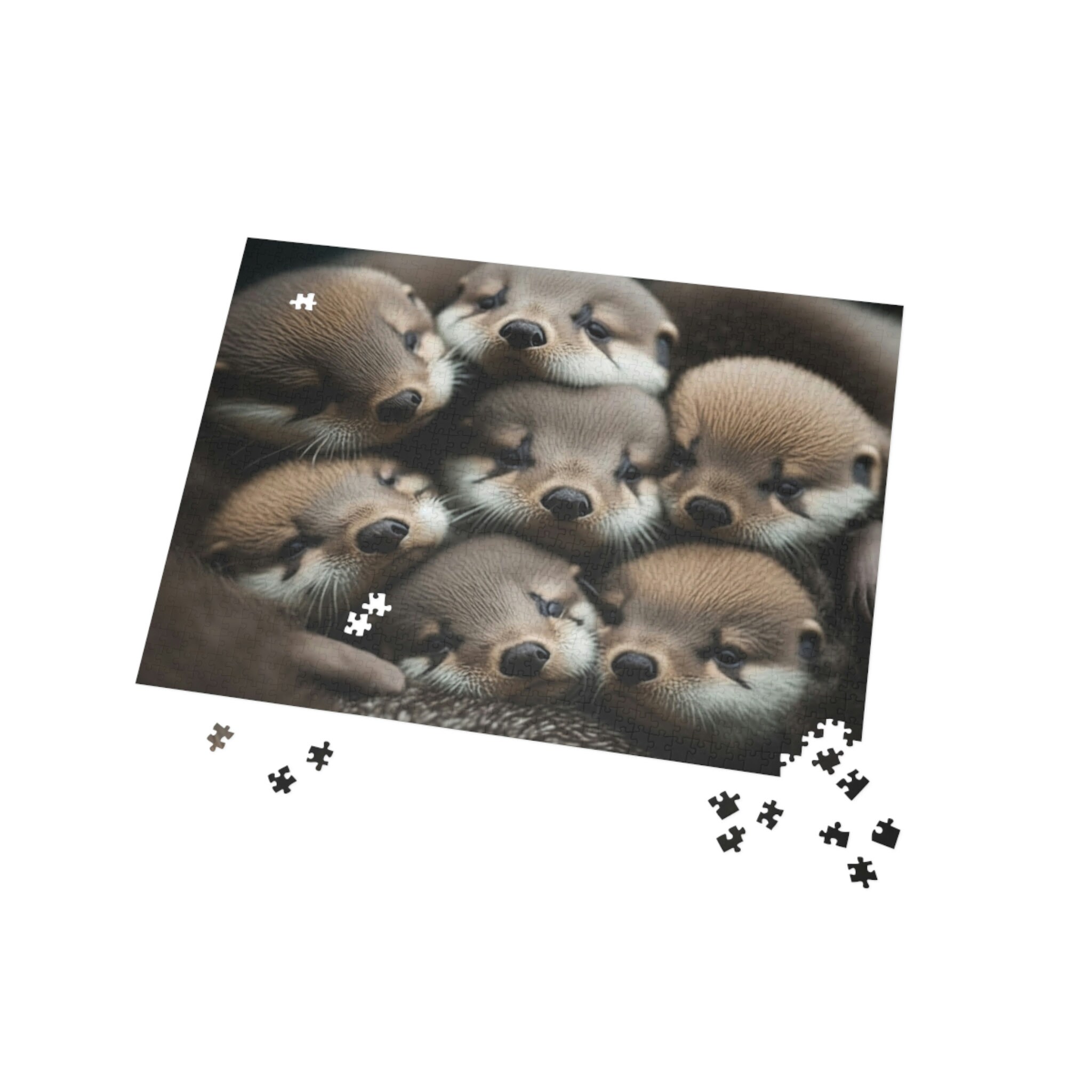 Otter Puddle 500-1000 Pc Puzzle fundracialjustice - Etsy