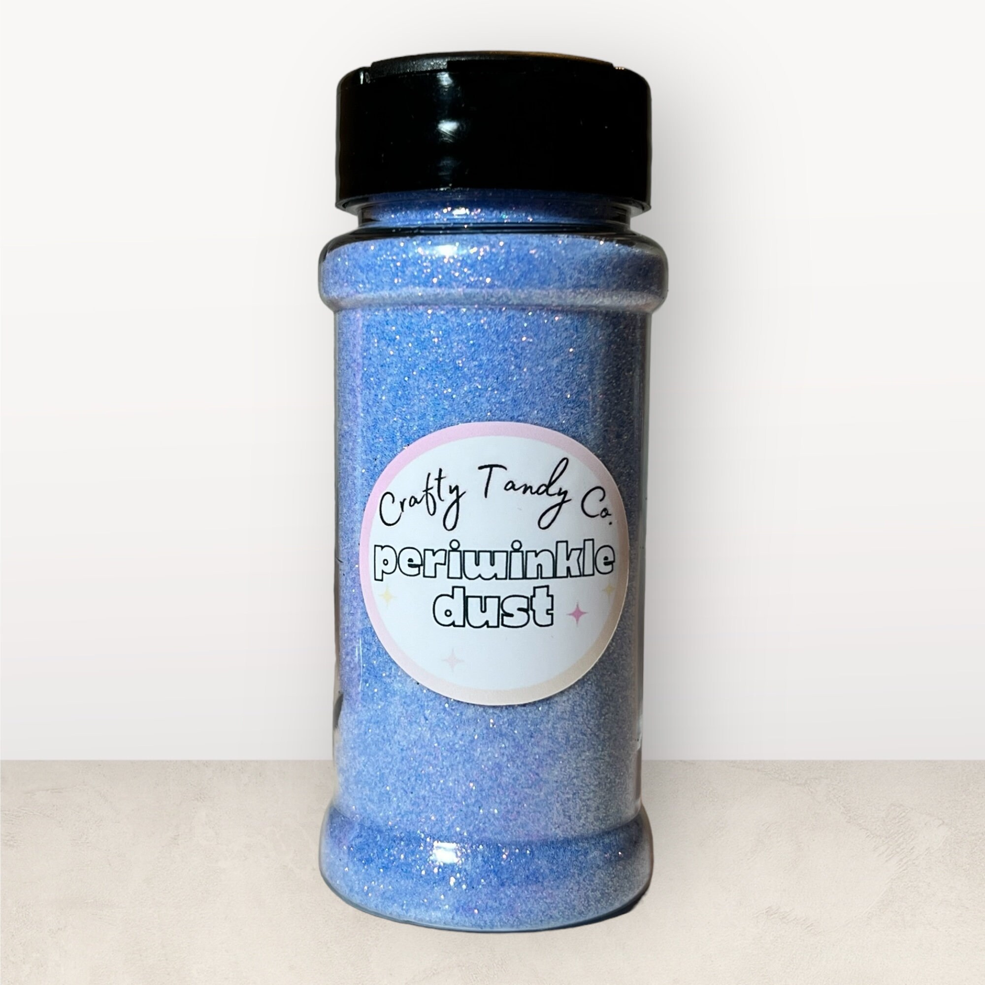 Periwinkle Dust Ultra Fine Glitter .008 High-end Polyester Baby Blue Pearlescent With Pink ...