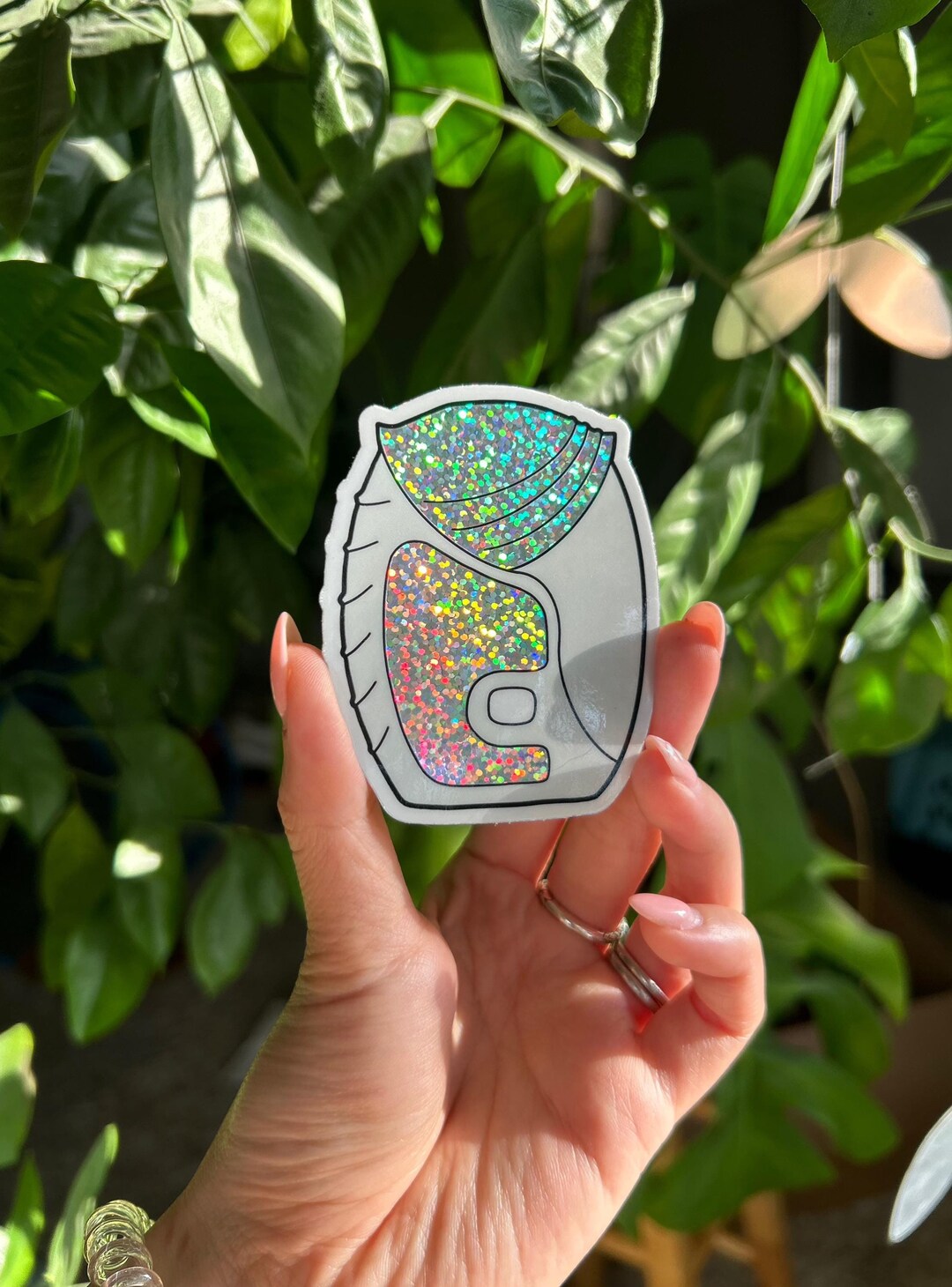 Sparkly Inhaler Sticker - Etsy