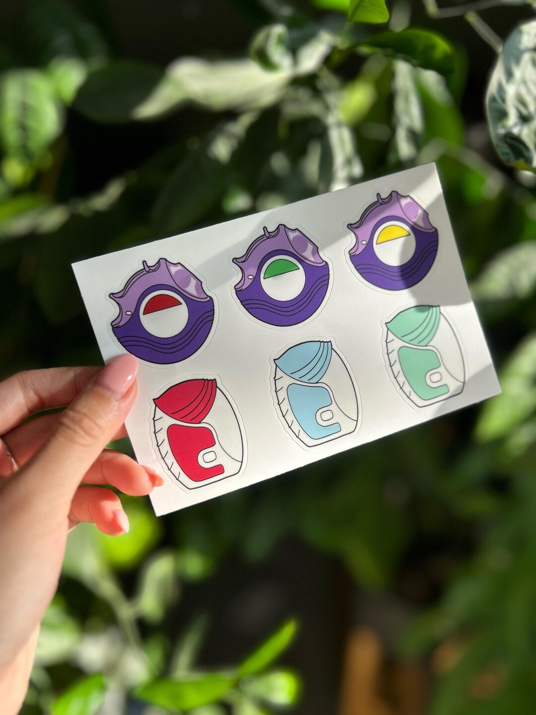 Inhaler Stickers (6 per Sheet) - Etsy