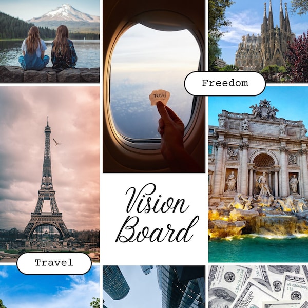 Vision Board Photo Book - Etsy
