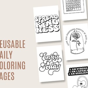 Digital Coloring Book for the Girls, Women Empowerment, Adult Coloring ...