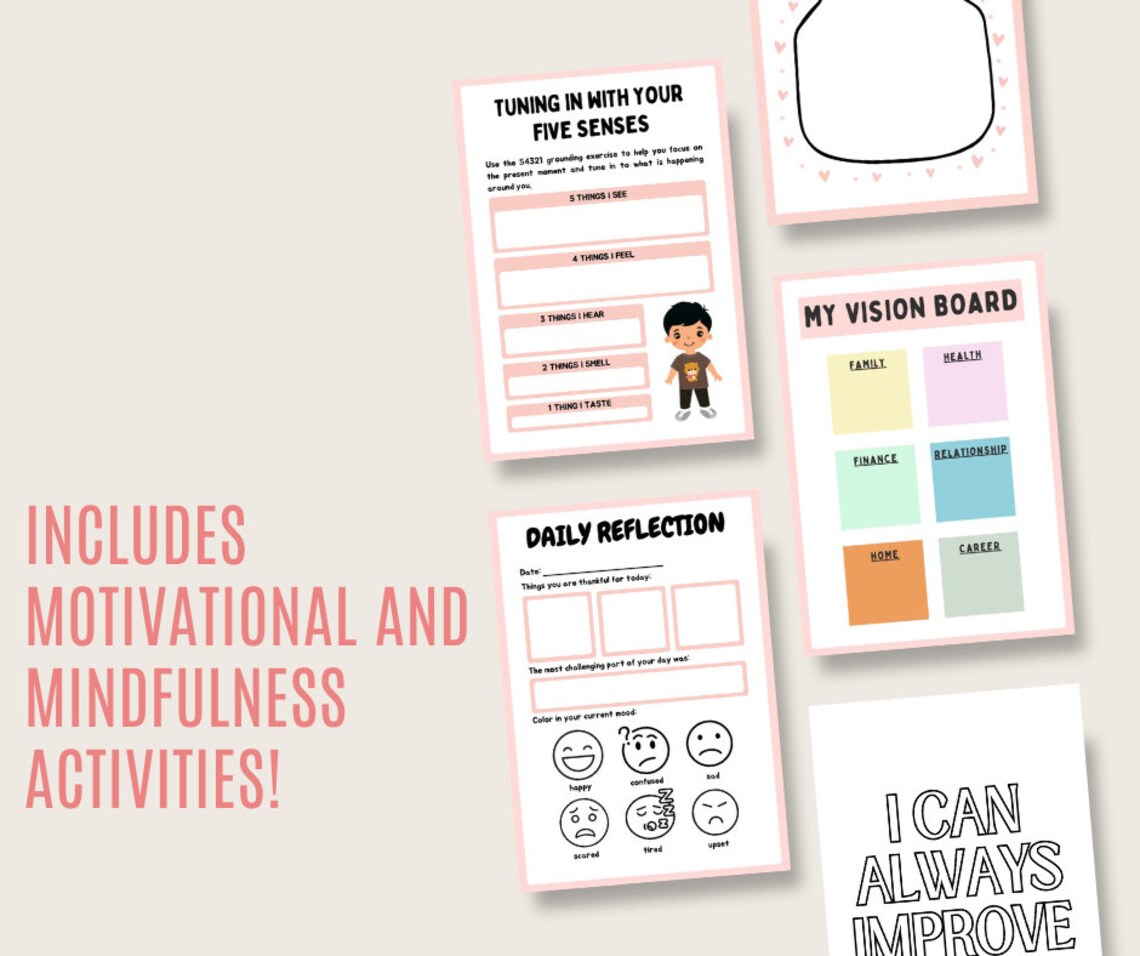 Preschool Pre-k Kindergarten Learning Bundle, Printable, Worksheets ...