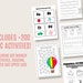 Preschool Pre-k Kindergarten Learning Bundle, Printable, Worksheets ...