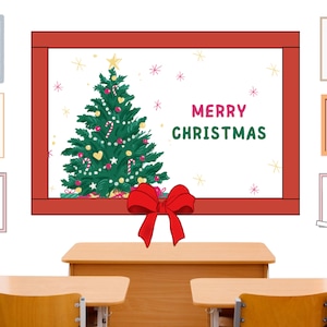 Christmas Bulletin Board Kit Classroom Bulletin Board Kit and Classroom ...